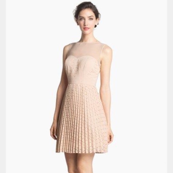 Label by Five Twelve | Dresses | Label By 52 Laser Cut Pleated Open ...